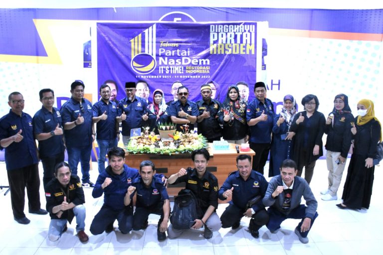 Puncak Perayaan HUT Partai Nasdem Dirayakan Serentak Seluruh Indonesia — Newsurban