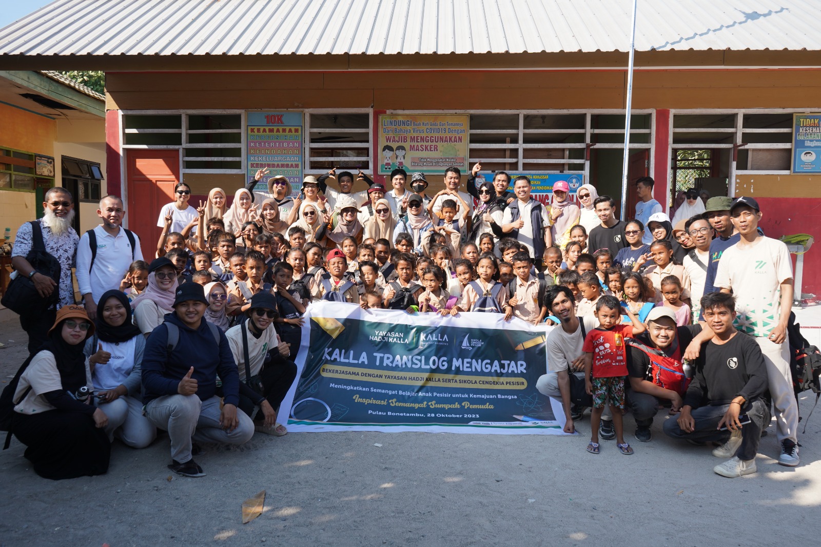 Kalla Translog Mengajar Sasar Anak-Anak Pulau Bonetambu — Newsurban