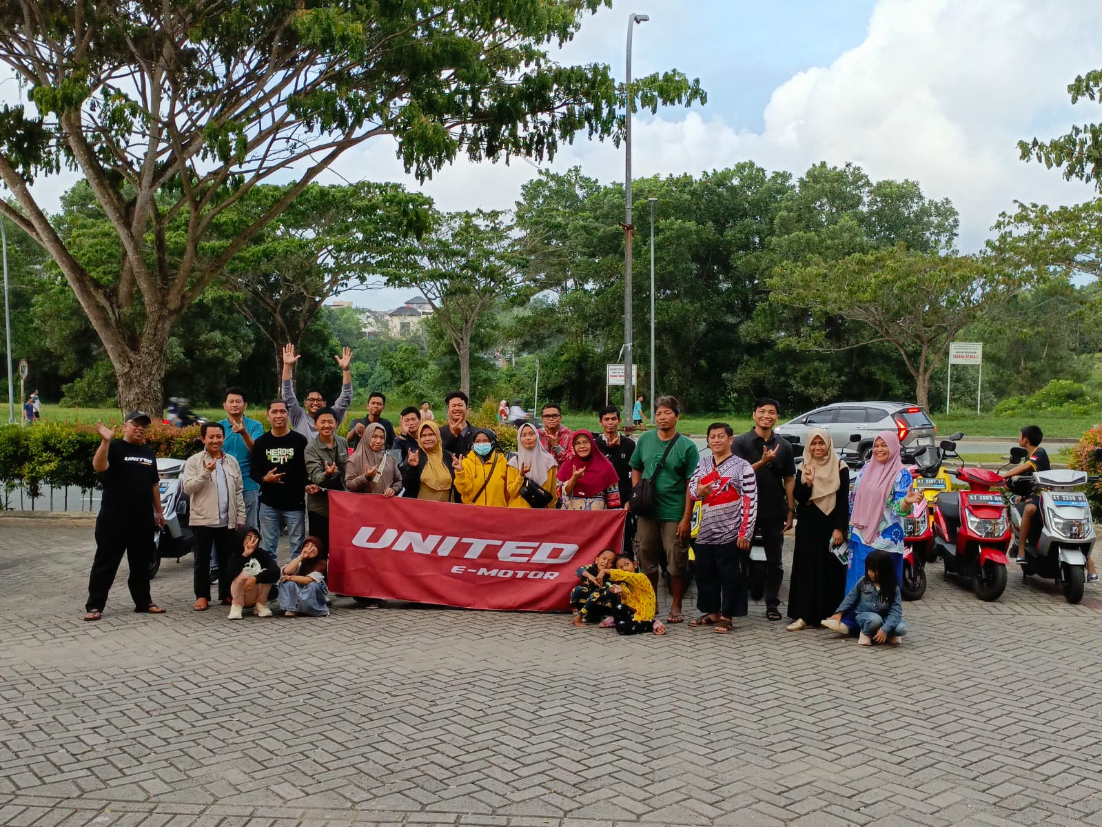 Intip Serunya Peresmian Komunitas Silent Rider United