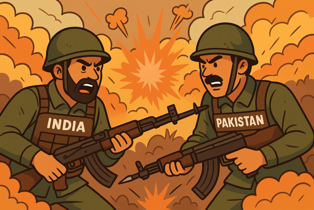 PERANG ASIA DIMULAI: INDIA DAN PAKISTAN RESMI BERKONFLIK MILITER ...